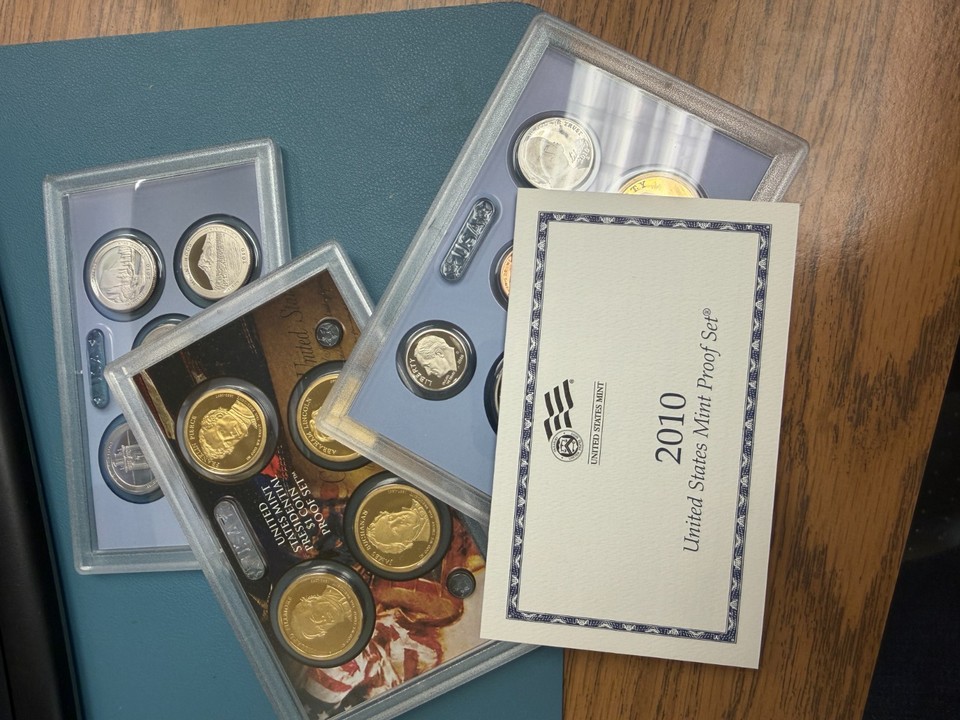 2010 14- COIN UNITED STATES MINT CLAD PROOF SET WITH MINT PACKAGING AND ...
