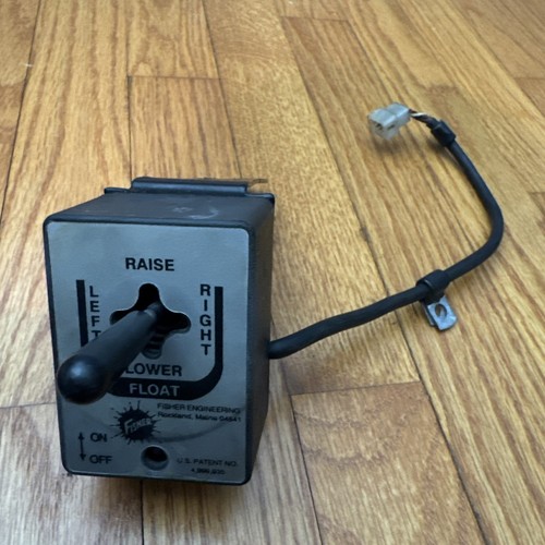 FISHER MINUTE MOUNT SNOW PLOW JOY STICK BOX CONTROLLER 6 PIN STRAIGHT ...