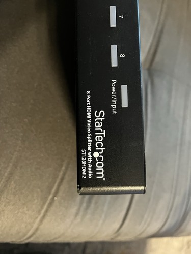 StarTech ST128HDMI2 8 Port HDMI Splitter with Audio | eBay
