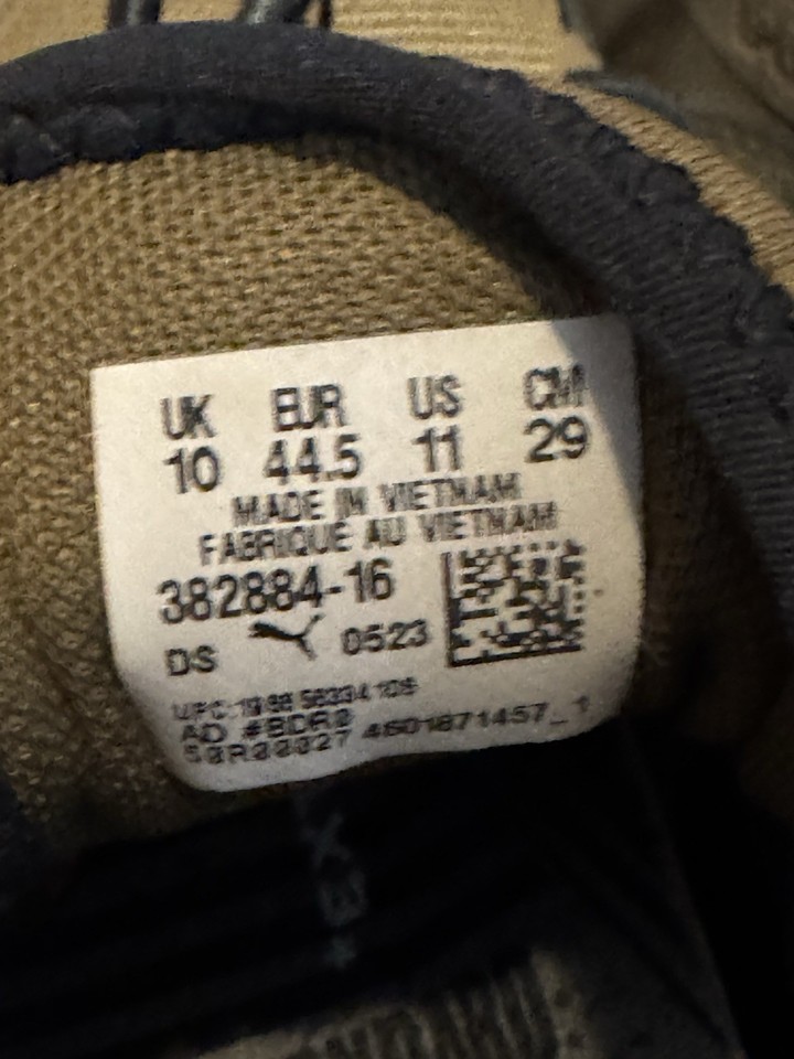 Puma Pacer Future Trail Hiking Shoes Sz 11 USM Coyote/Brn Athletic ...