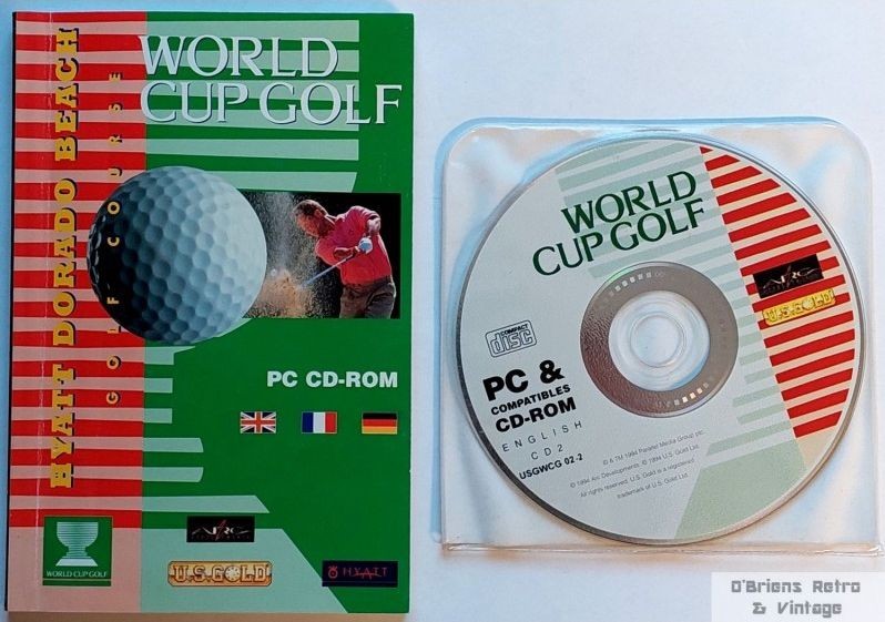 World Cup Golf, U.S. Gold, 1994, PC CD-ROM | eBay