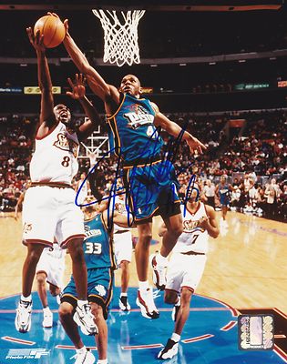 Autographed JERRY STACKHOUSE 8x10 photo Detroit Pistons--PROOF! COA | eBay