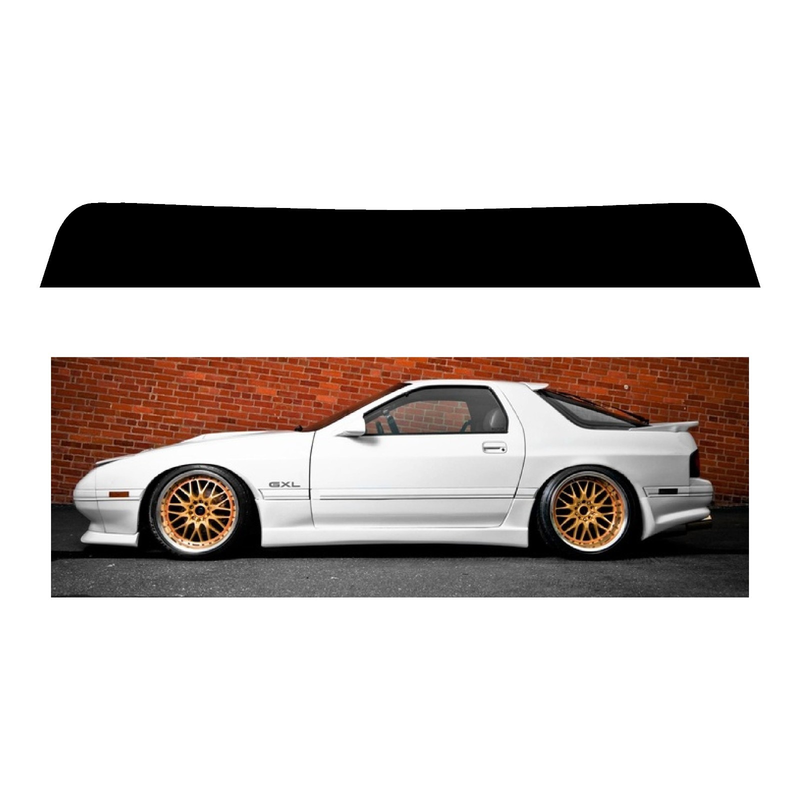 Mazda Sunstrip for an RX-7 1978 to 1985 - pre cut, no trimming required ...