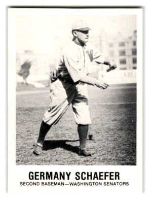 1977-1984 TCMA Galasso Glossy Greats #167 Germany Schaefer NM-MT | eBay