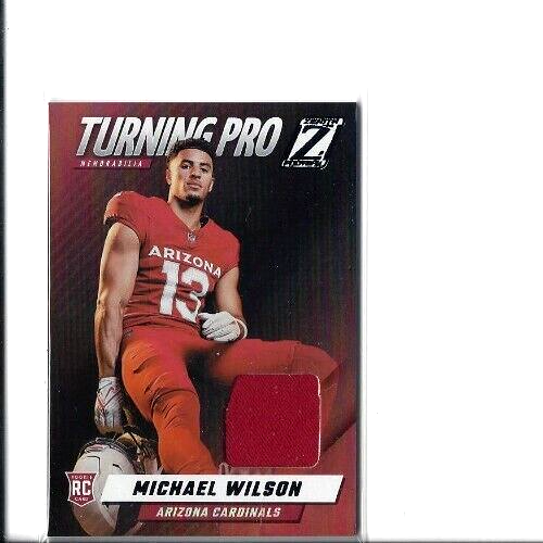 MICHAEL WILSON }:-:{ - " 2023 ROOKIE MEM CARD " = CARDINALS! | eBay