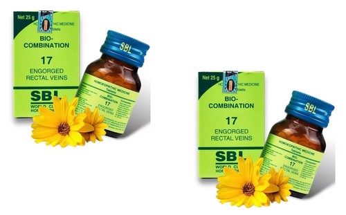 SBL Bio-Combination 17 Tablets 25gm (Pack of 2) | Piles Relief | Free ...