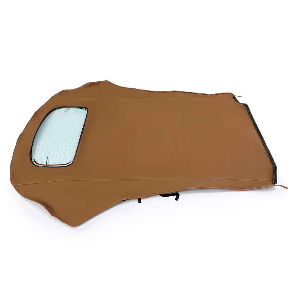 Convertible Soft Top w/ Heated Glass Window Tan For Volkswagen Beetle ...