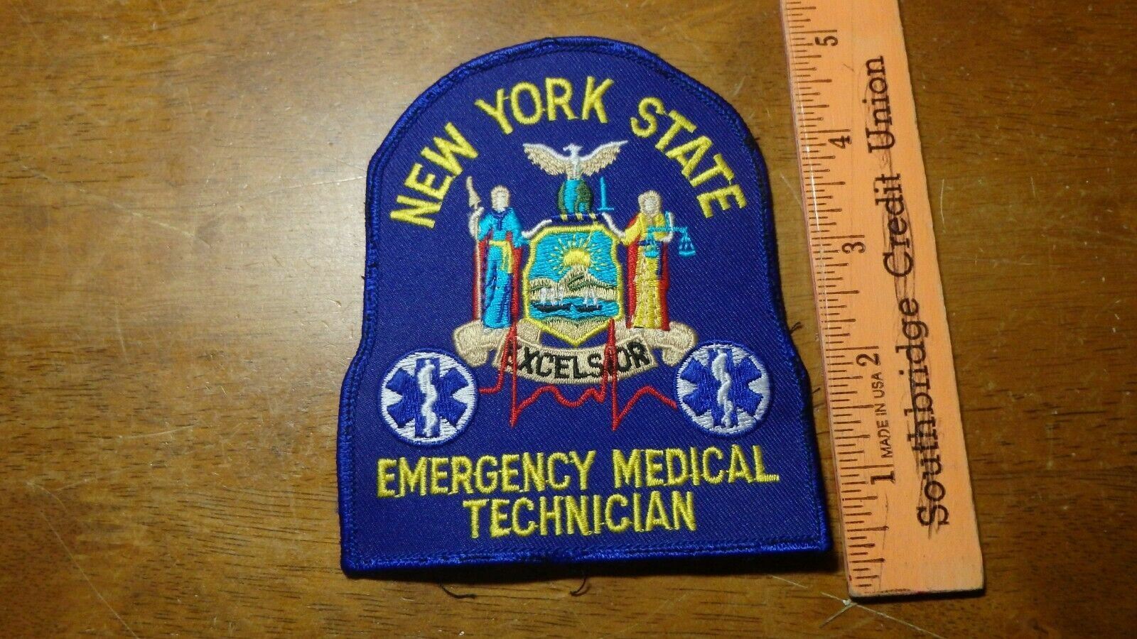 STATE OF NEW YORK EMERGENCY MEDICAL TECH EMT PATCH BX C # 11 | eBay