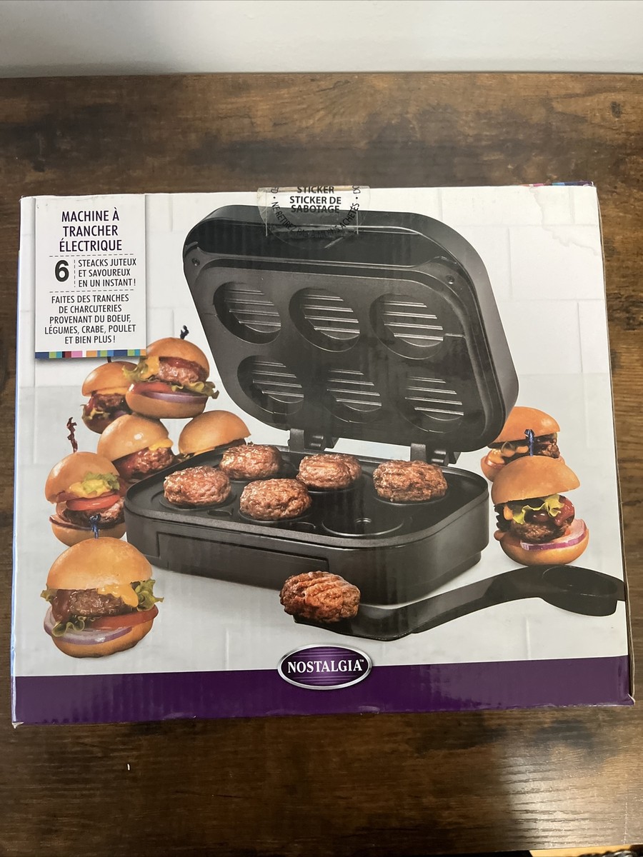 Nostalgia Electrics Slider Maker Nostalgia Electric All League 6