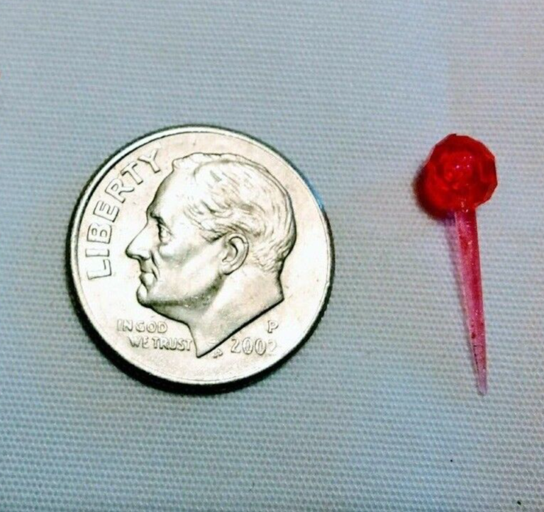 *SPECIAL* 70 Red Mini Pin Lights for Ceramic Christmas Tree Bulbs *NEW ...