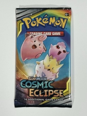 Pokémon TCG: Sun & Moon Cosmic Eclipse Booster Pack Tag Team New Sealed | eBay