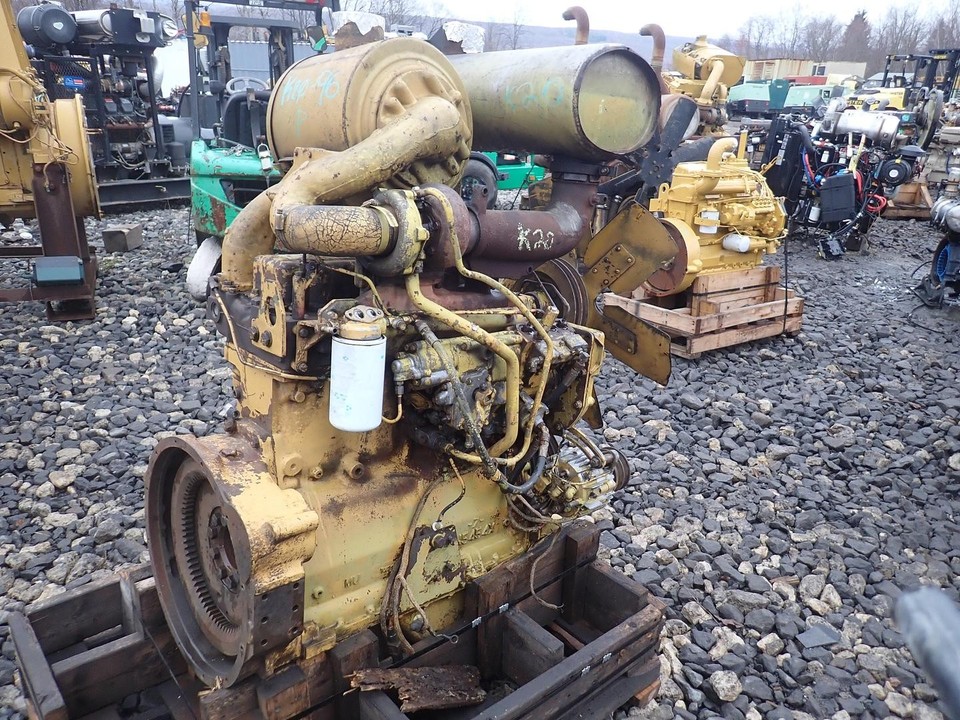 Caterpillar 3304 DI Turbo Diesel Engine RUNS MINT! VIDEO! D5H Dozer ...