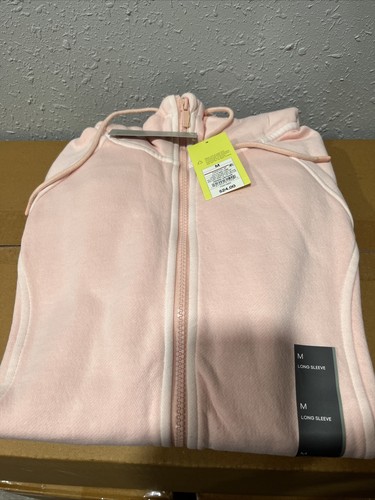 All In Motion Women's Full Zip Fleece Hoodie Blush Peach Color Size ...
