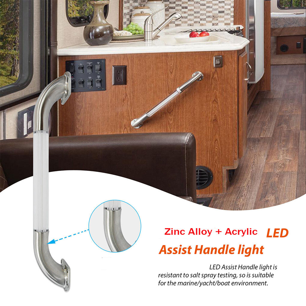 Lighted Handrail For Rv | Shelly Lighting