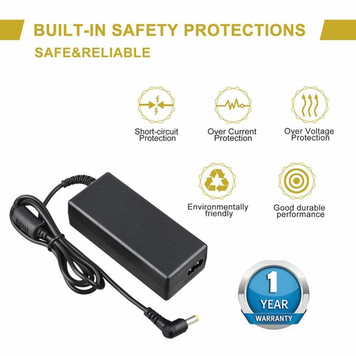 AC-DC Adapter Charger for Acer S201HL S211HL S220HQL V195WL Laptop ...