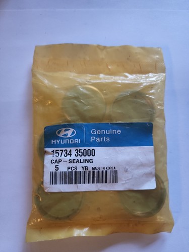Genuine Hyundai 15734 35000 Cap-Sealing 5-pack | eBay