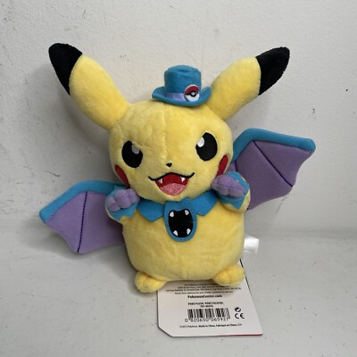 Pikachu Golbat Costume Plush Figure Halloween OEM Pokemon Center NWT | eBay