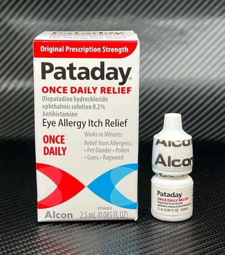 PATADAY Once Daily Relief Eye Drops Allergy Antihistamine 2.5 mL Bot ...