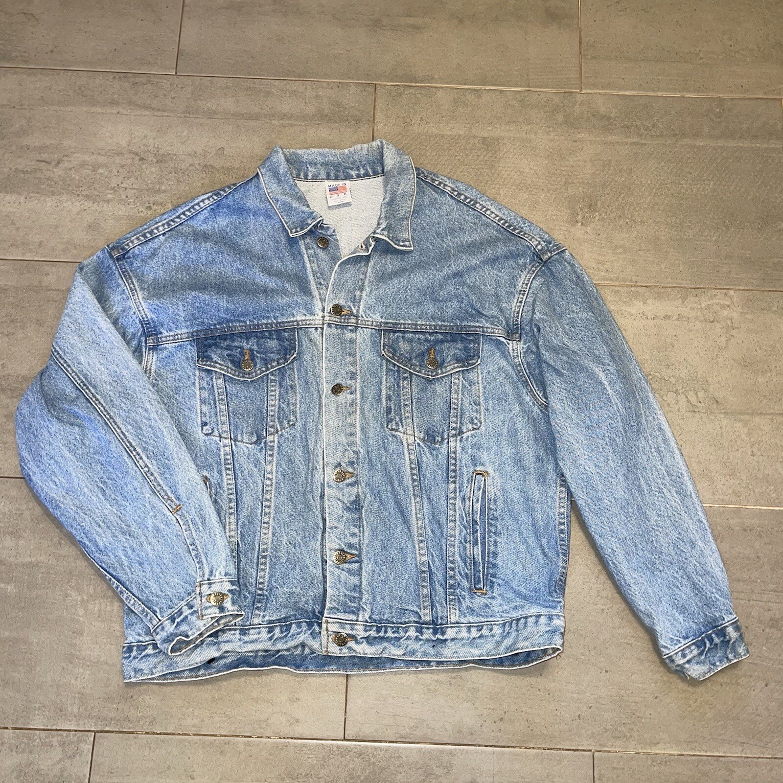 Vintage B KOOL Kool Cigarettes 3D Embossed Denim Jean… - Gem