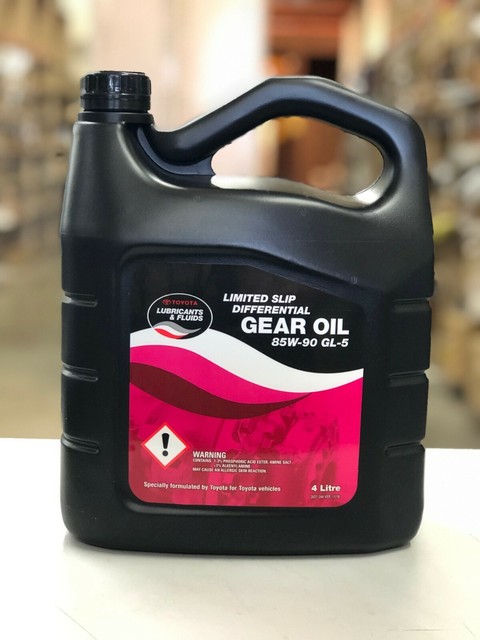 Genuine Toyota 4 Litres Limited Slip Differential Oil 85w 90 Gl5 for ...