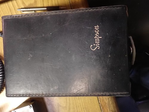 SIMPSON #260 METER IN EVER-REDY CASE | eBay