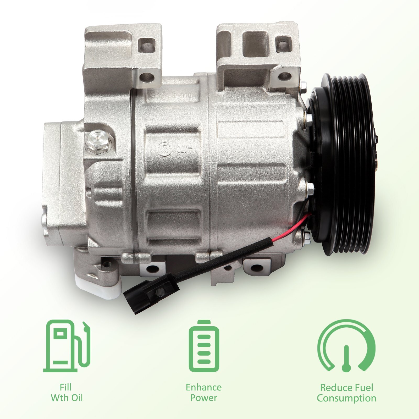 A/C Compressor For Nissan Altima 2007-2011 2012 For Sentra 2.5L 67664 ...