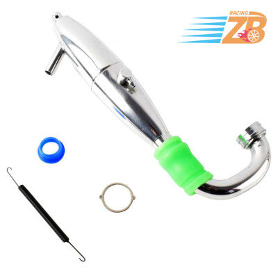 1/8 Nitro Rc Car Exhaust Pipe For Hpi Trophy D8S Savage Buggy Truggy ...