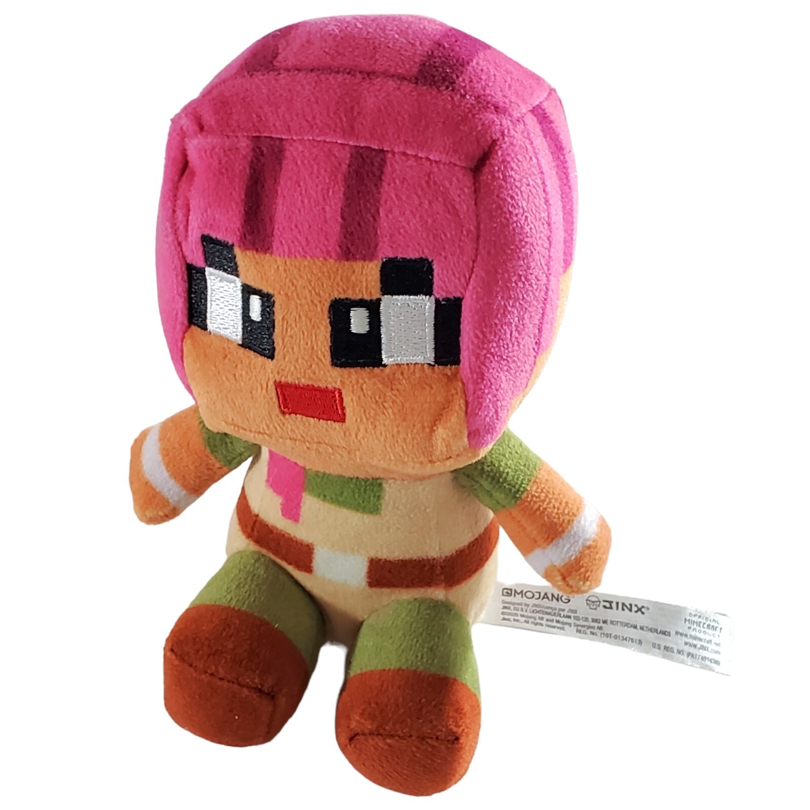 Minecraft Jinx Plush Adriene Mini Crafter Stuffed Toy Pink | eBay