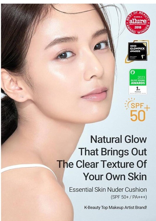 JUNG SAEM MOOL Essential Skin Nuder Long Wear Cushion 14gx2ea (Original+Refill) | eBay