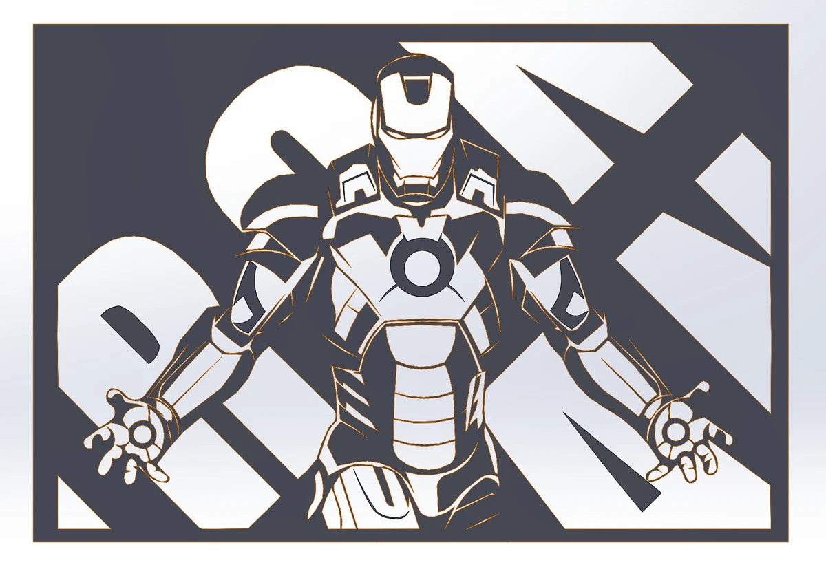 Iron Man Vector Files