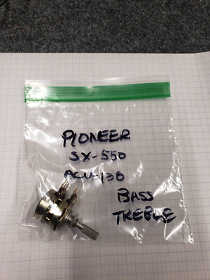 PIONEER ACV-138 BASS / TREBLE POT SA-7500 II SX-535 SX-550 SX-750 AMPS ...