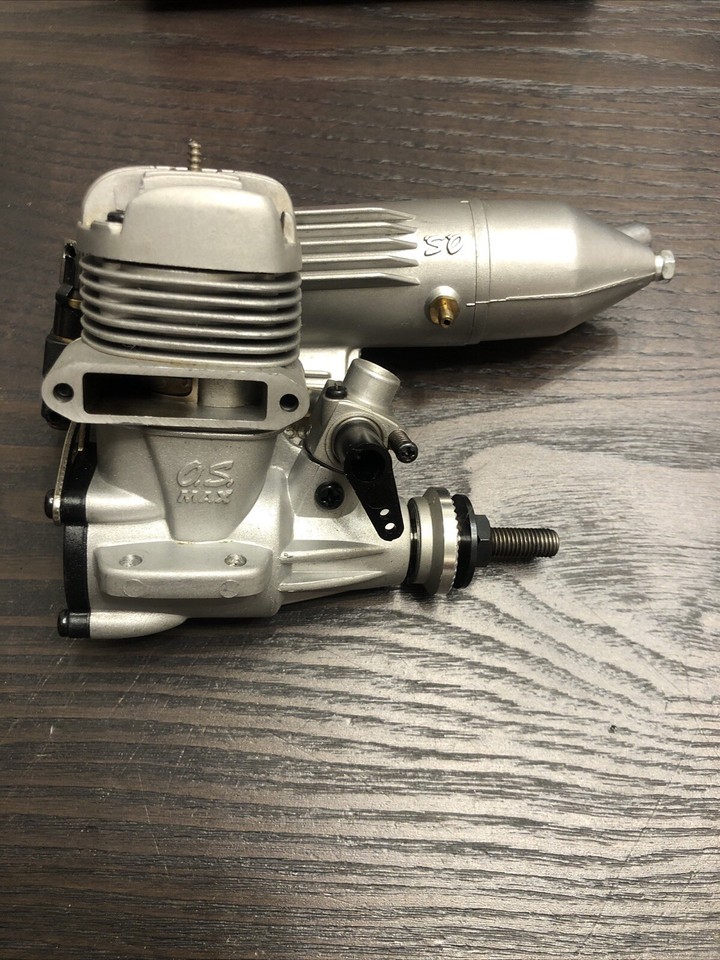 O.S. Engines OS MAX 40 LA RC Nitro Model Airplane Engine 13381 Silver ...