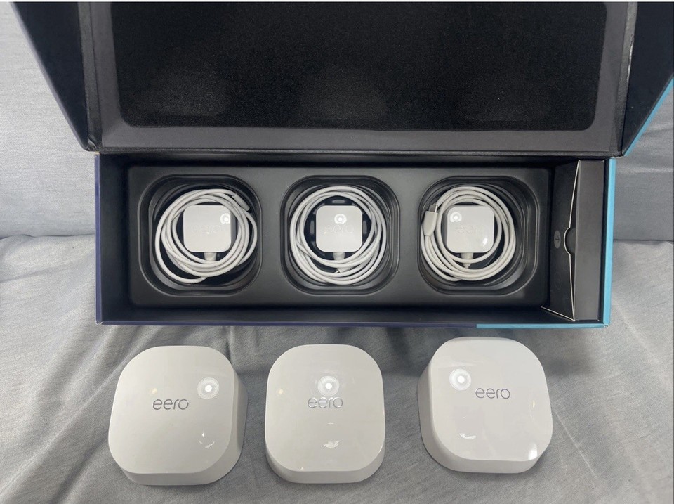 Eero 6 N010001 + 3 Extenders Wifi Routers Wireless Dual-Band Gig | eBay