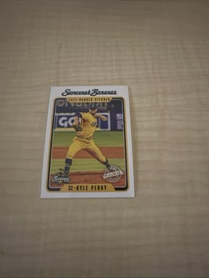 Kyle Perry Savannah Bananas Baseball Card 2025 Choice Card # 25 Rookie ...