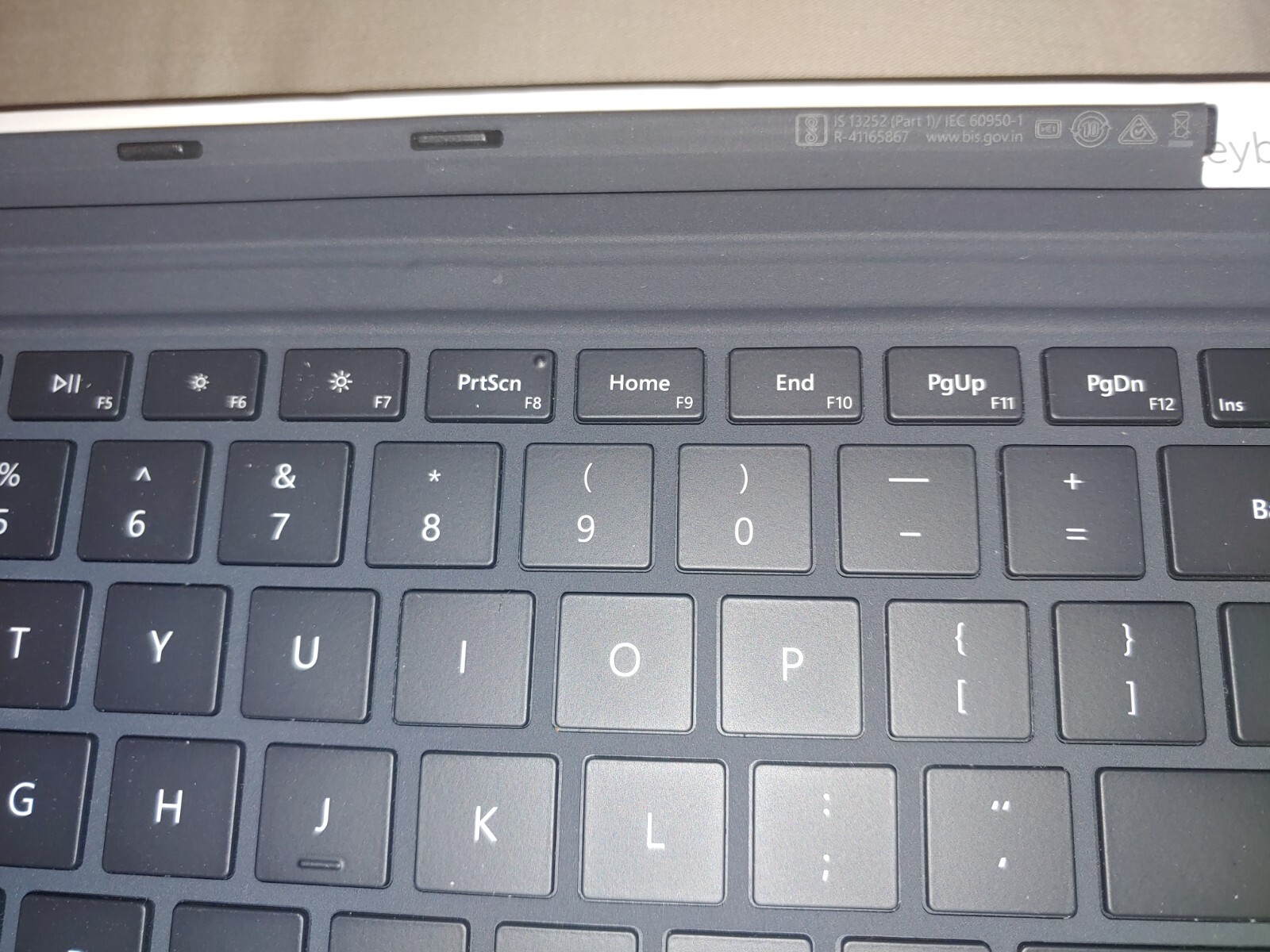 Microsoft Surface Pro X Keyboard - Black for sale online | eBay