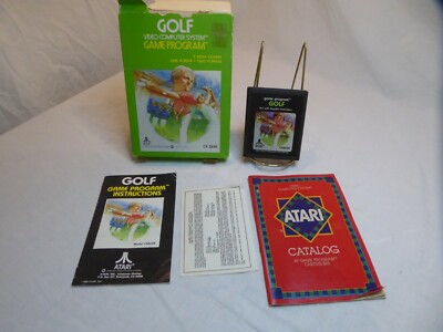 Atari 2600 Golf Complete Tested and working | eBay