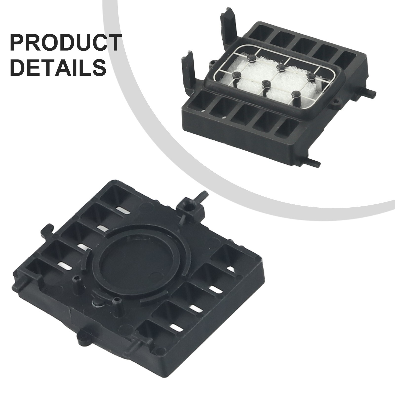 Printer Ink Pad L1800 Ink Pump 1500W Black Capping Station Plastic ...