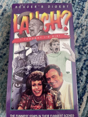 Laugh? I thought I'd Die - 1999 Brand New Sealed VHS | eBay