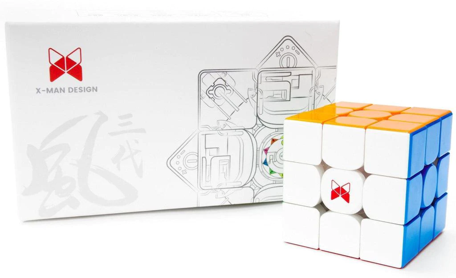 X-Man Tornado V3 3x3 Magnetic (Flagship) Speed Cube (OFFICIAL USA ...