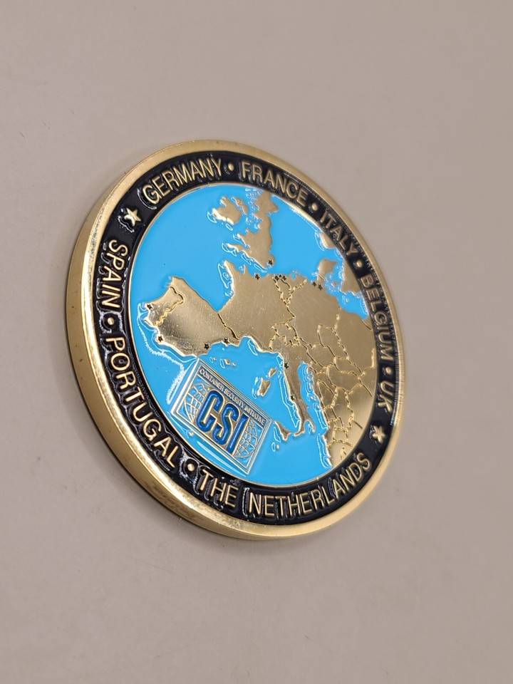 U.S Customs And Boarder Protection CSI Europe Challenge Coin | eBay