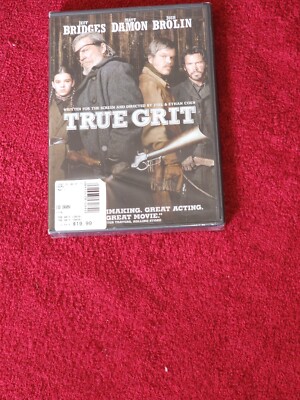 True Grit (DVD, 2010) Jeff Bridges, Matt Damon, Josh Brolin WS NEW ...