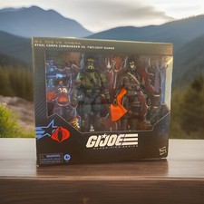 G.I. Joe 6" Classified Series Steel Corps Commander vs Twilight Guard