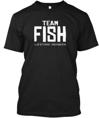 Team Fish T-Shirt Made in the USA Size S to 5XL | eBay