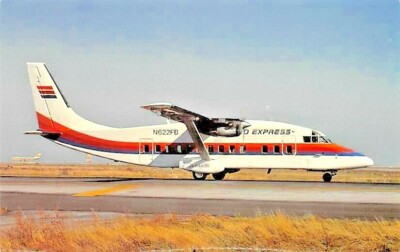 Airline Postcards United Express Westair Shorts 360 N622FB c/n SH622 | eBay