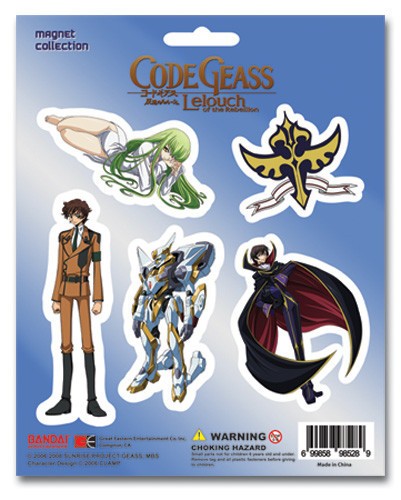 *NEW* Code Geass: Magnet Collection Set by Great Eastern Entertainment ...