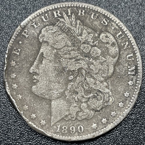 1890-CC Morgan Silver Dollar $1 Carson City Key Date Heavily Damaged | eBay