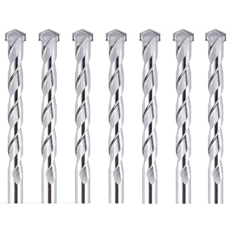 Practical Drill Bits 10pcs/set Carbide Cement External cooling Masonry ...