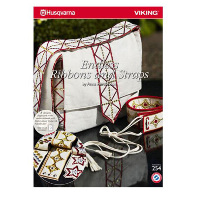 Husqvarna Viking Endless Ribbons and Straps Cd Embroidery Designs | eBay