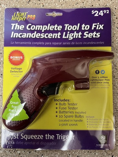 NEW Light Keeper Pro Christmas Complete Tool To Fix Your Incandescent ...