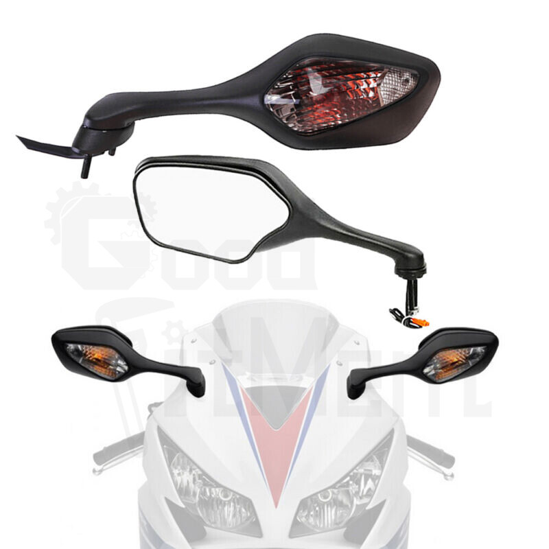 Motorcycle Rearview Black Mirrors For Honda CBR1000RR CBR 1000 RR ...